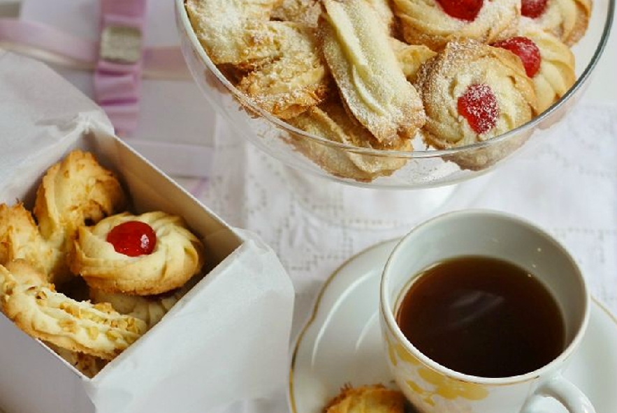 Pasticcini da tè solo albumi - Manjoo