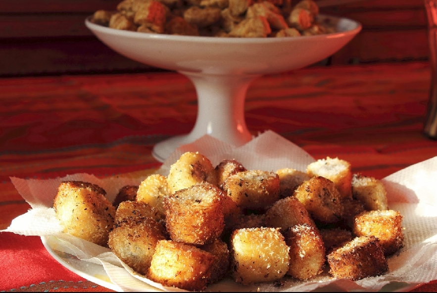 Banane fritte al cocco e sale - Manjoo