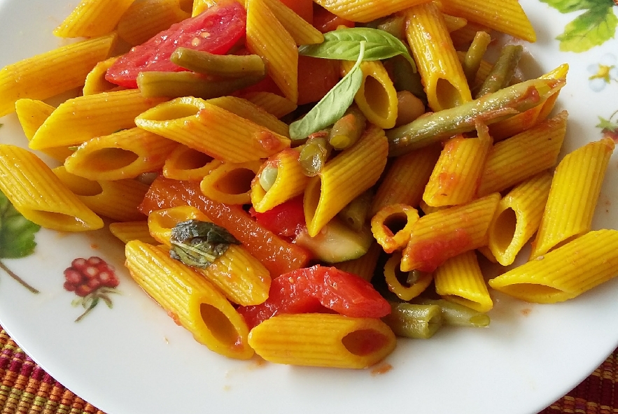 Penne colorate alle verdure - Manjoo