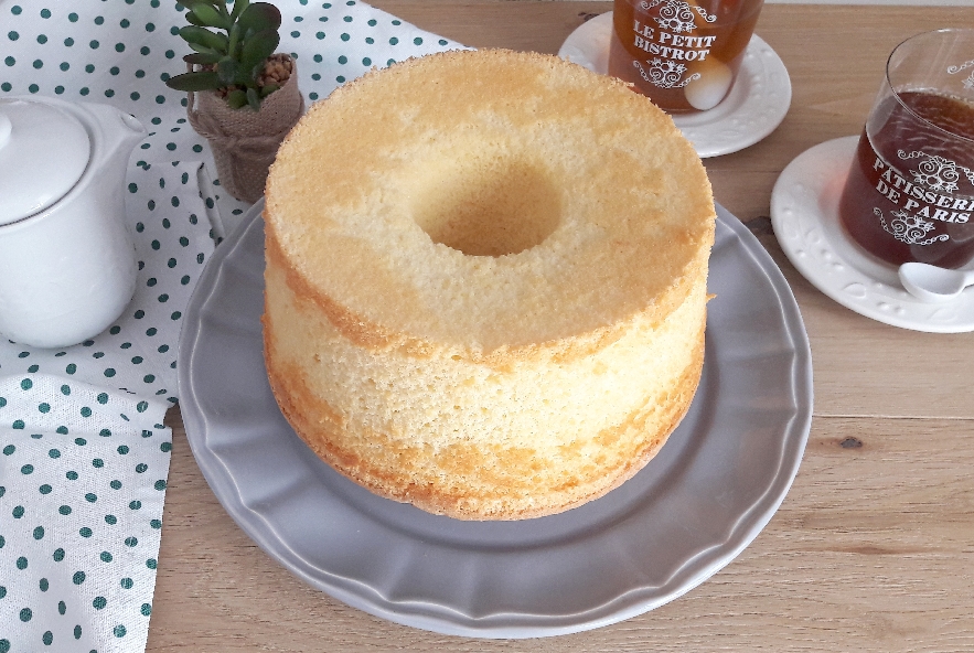 Chiffon cake al limone - Manjoo