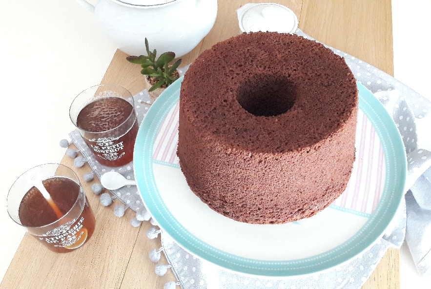 Chiffon Cake al cacao - Manjoo