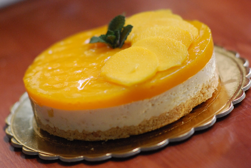 Cheesecake al mango - Manjoo