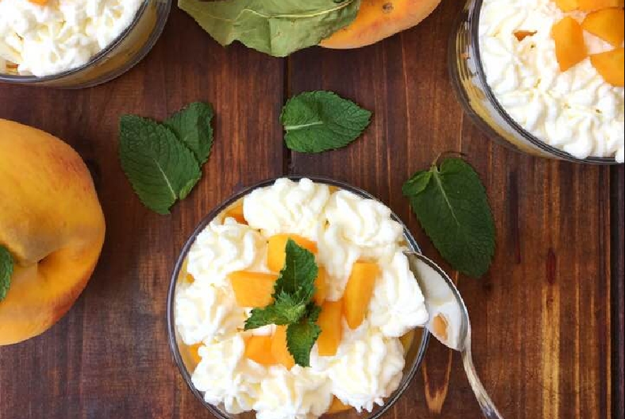 Trifle alle percoche - Manjoo